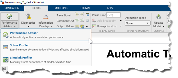 Improving Simulation Performance in Simulink - MATLAB & Simulink