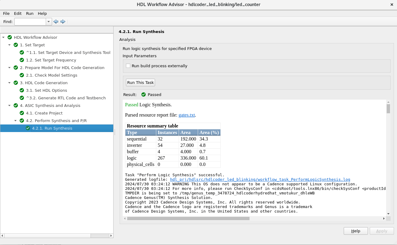 Generate Hdl Code And Perform Synthesis Using Cadence Genus On Asic 9883