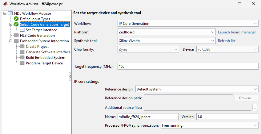 Get Started with HLS IP Core Generation Workflow - MATLAB & Simulink