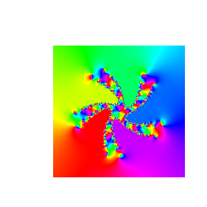 Distorted Newton's Method Fractal I - MATLAB Shorts Mini Hack