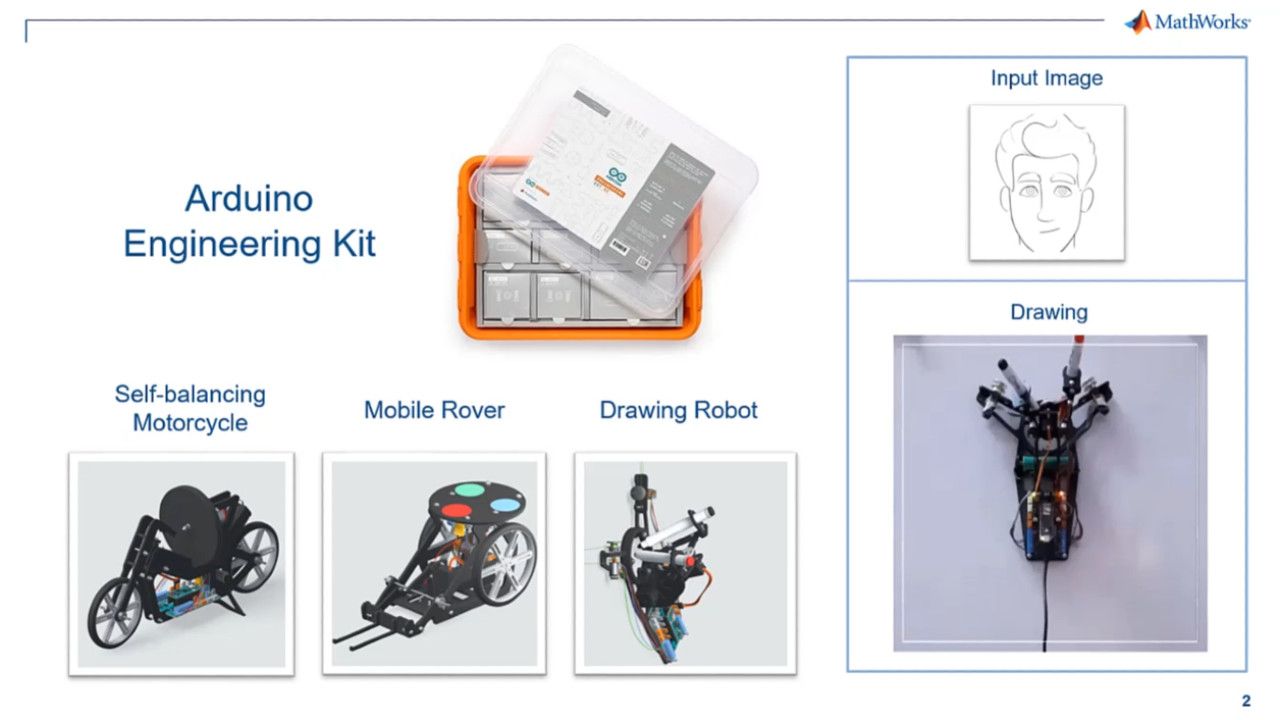 Arduino Engineering Kit The Drawing Robot Matlab And Simulink